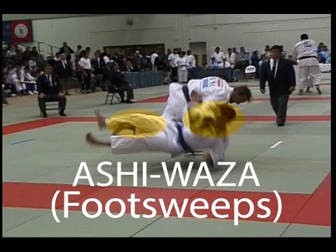 JUDO - Vol-25 ASHI-WAZA (Footsweeps) - YouTube