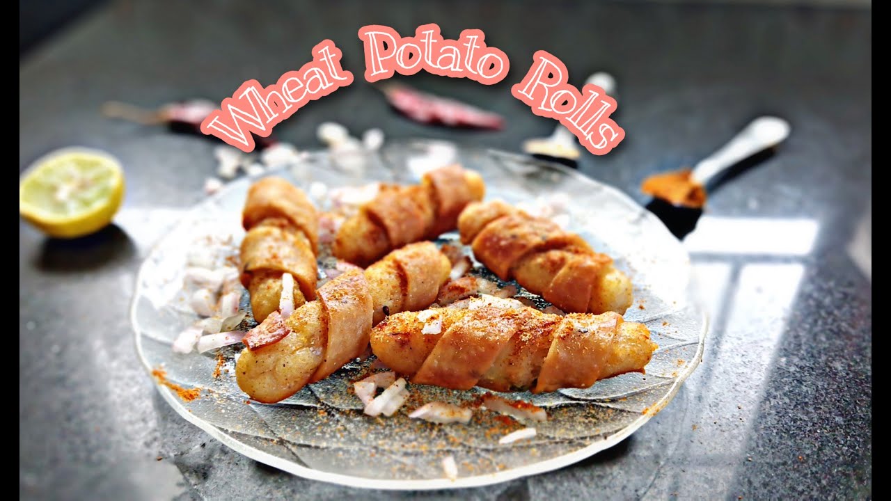 WHEAT POTATO ROLLS | CURL POTATO ROLLS | EASY SNACK | YUMMY - YouTube