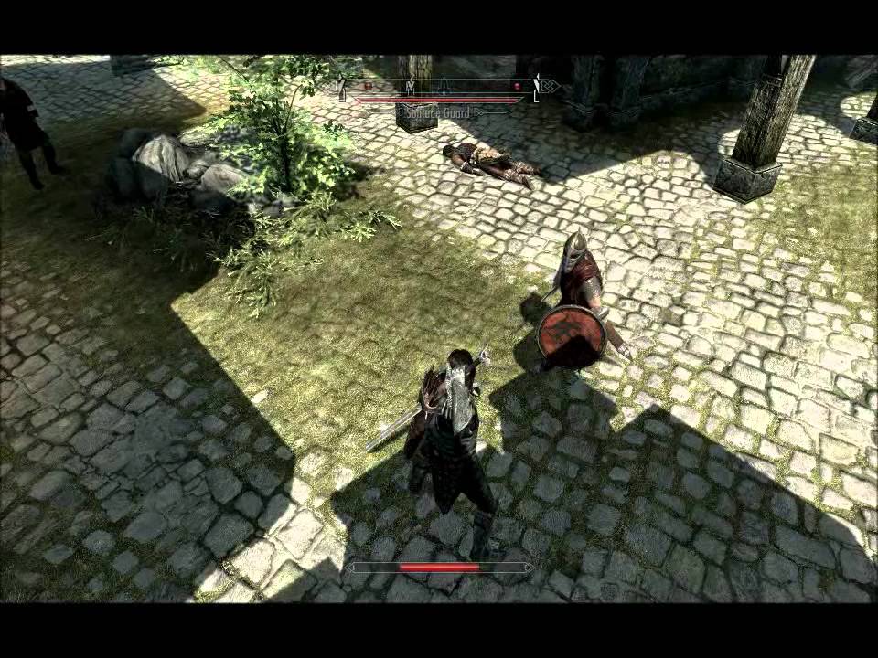 Skyrim execution bug - YouTube