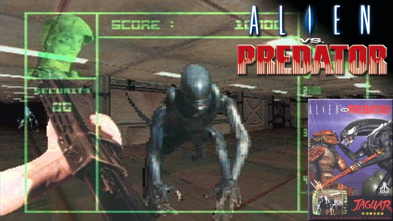 Alien Vs Predator Gameplay (Alien/Predator/Marine) (Atari Jaguar) (4K ...