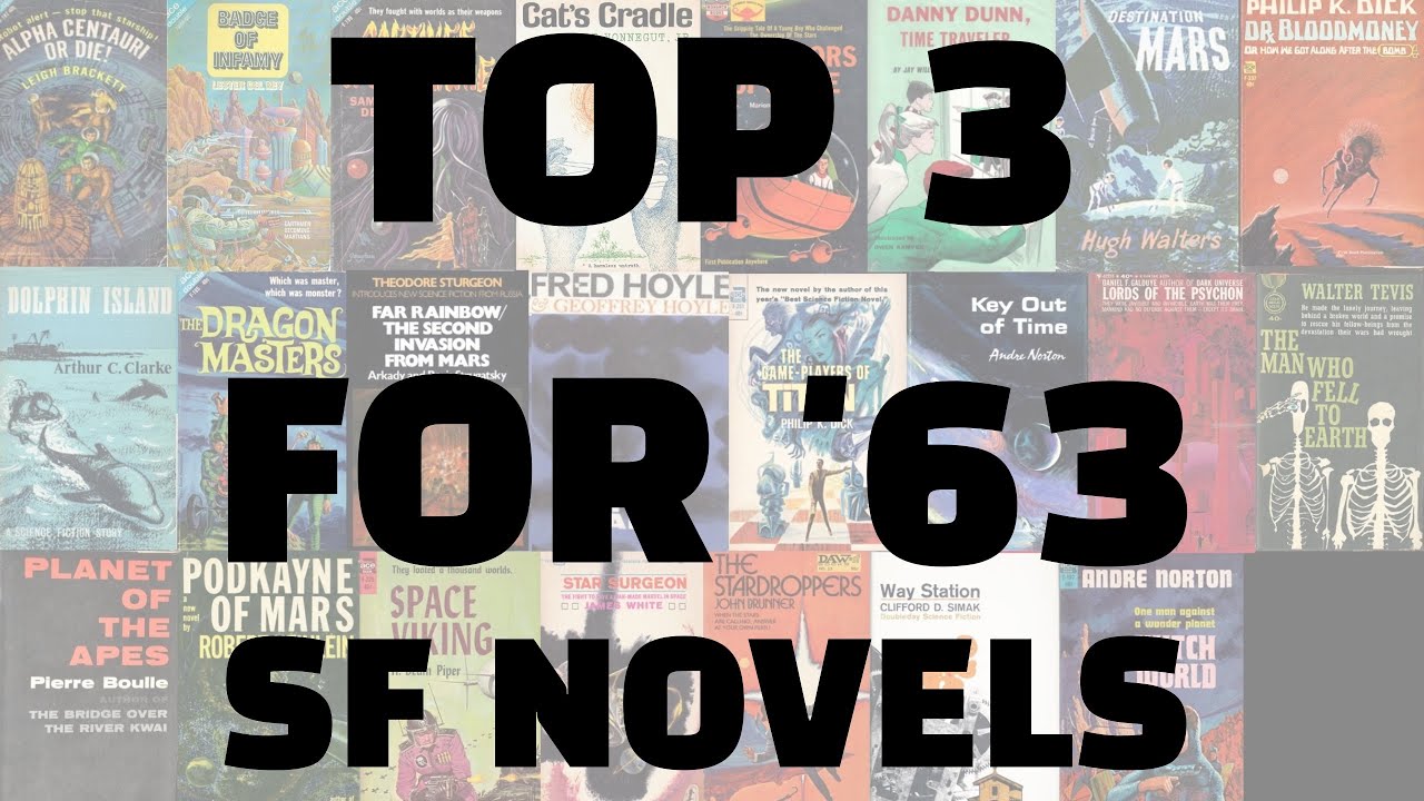 Top 3 for '63 - best SF novels of 1963 #top3 #bookrecommendations # ...