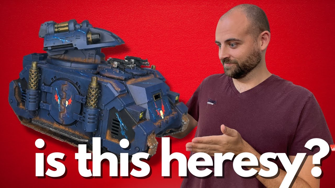 How to Paint the new Scorpius Missile Tank (but not for Horus Heresy ...