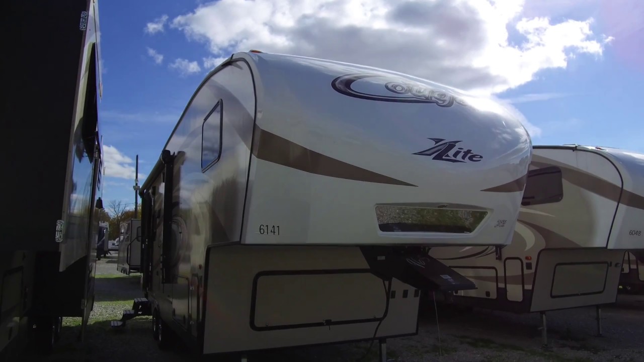 2017 Keystone Cougar X Lite 26RLS Fifth Wheel Quick Video Tour - YouTube