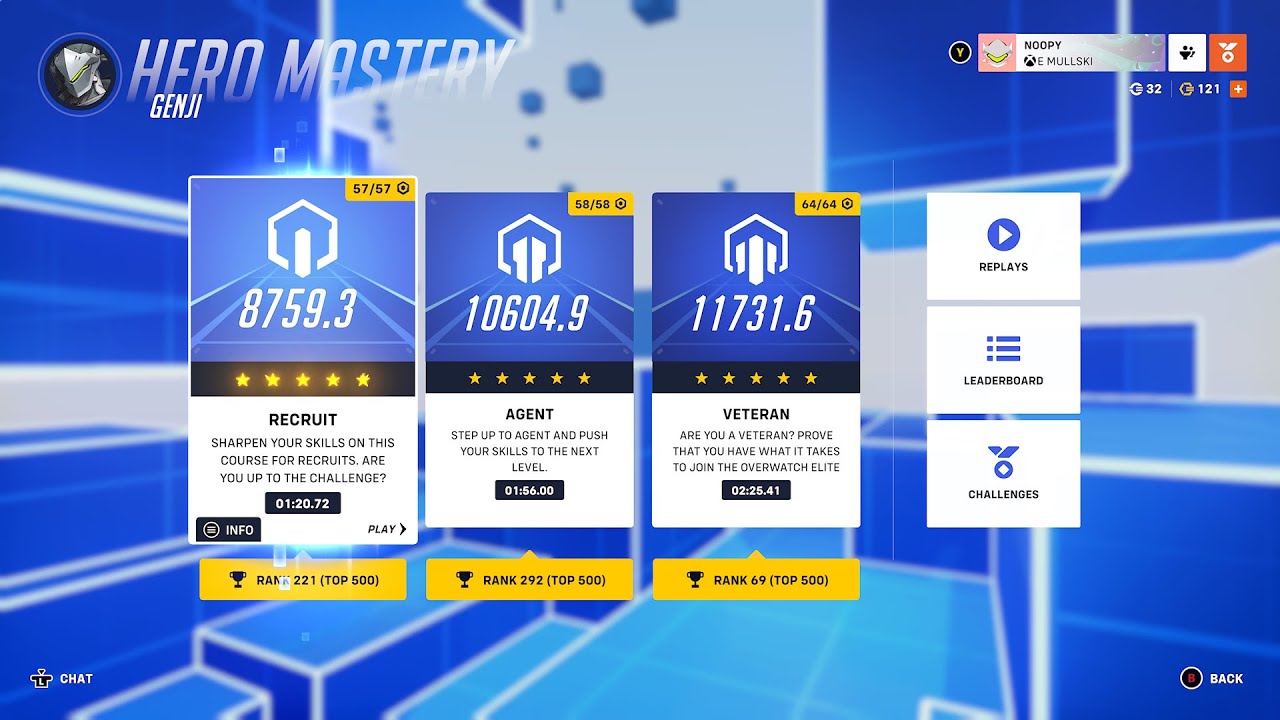 Hero Mastery - Genji - Veteran 5 star guide #genji #overwatch2 #mercy # ...