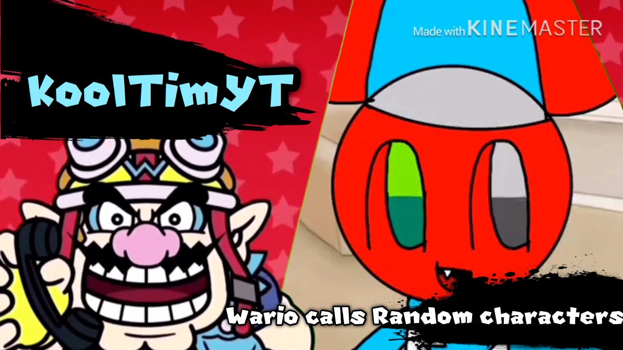 Wario Calls Random Characters - YouTube