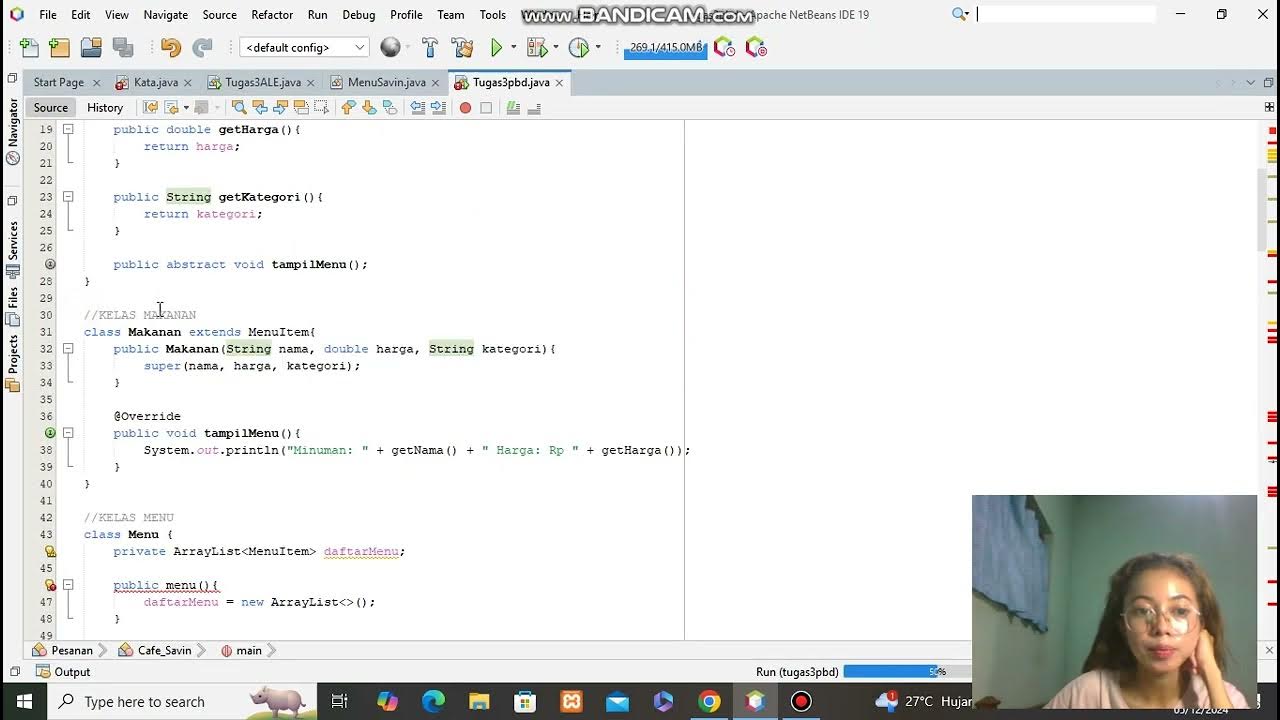 TUGAS 3 PEMROGRAMAN BERBASIS DESKTOP - YouTube