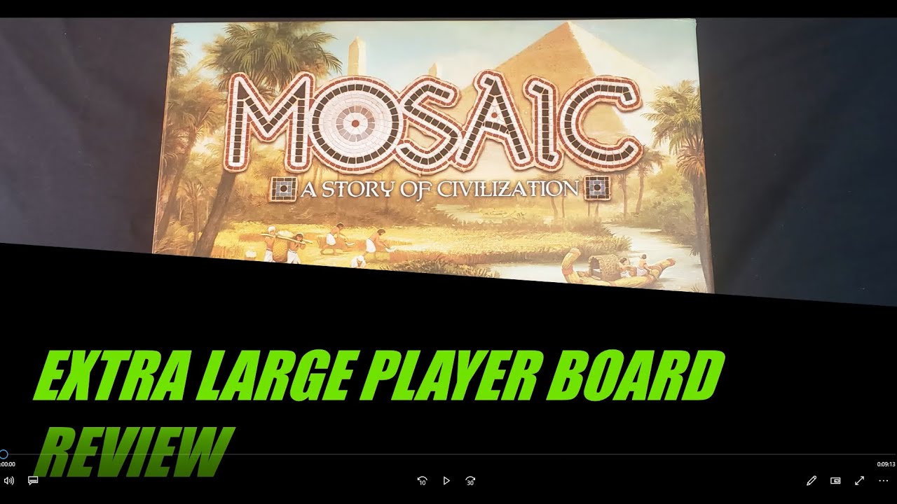 MOSAIC PLAYER BOARDS - YouTube