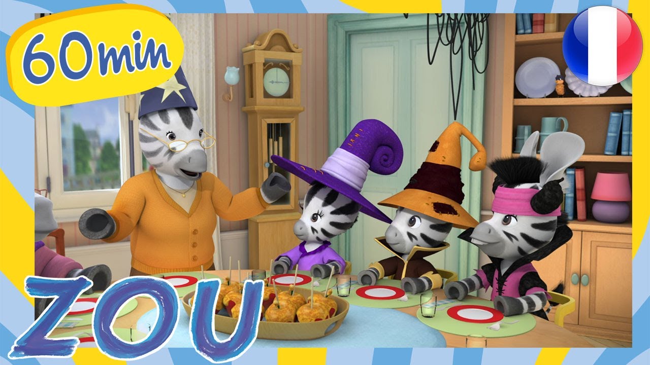 ZOU en français 🦓 COMPILATION HALLOWEEN 🎃 1H 🎃 dessin animé - YouTube