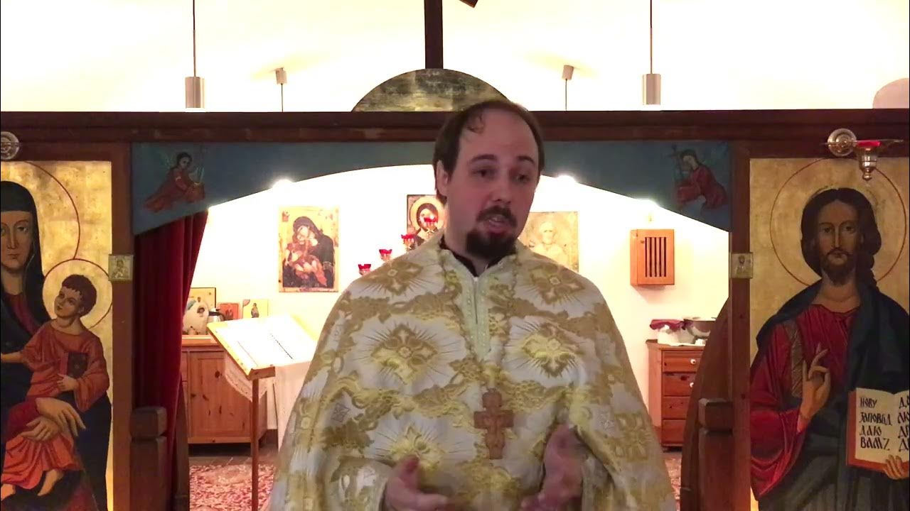 Priester Konstantin Anikin, Predigt zum Vergebungssonntag am 02.03.2025 ...