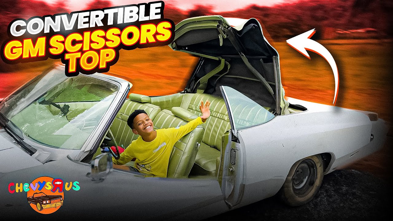 Step-By-Step: Manual GM Scissor Top Conversion - YouTube