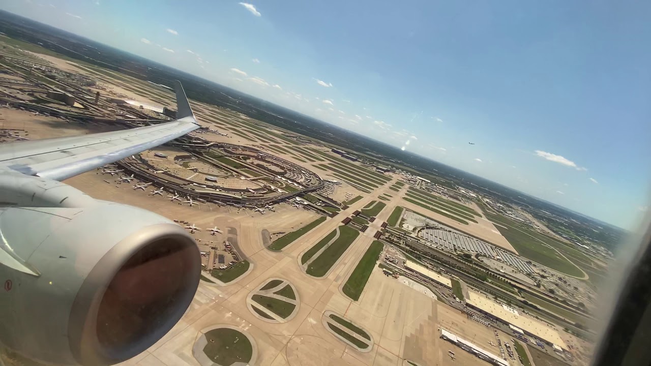 American 737-800 (N827NN) takeoff from DFW - YouTube