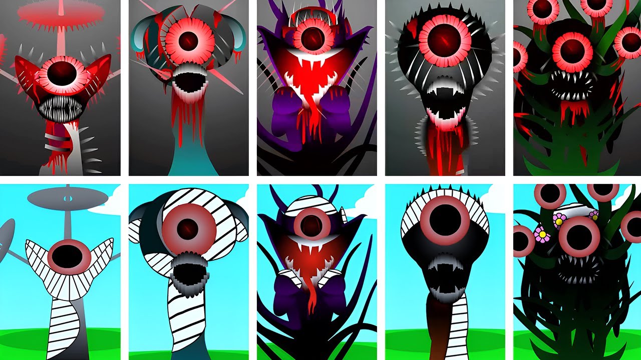 Sprunki Phase 8 VS Phase 8 BUT ALIVE | Incredibox Sprunki Animation ...