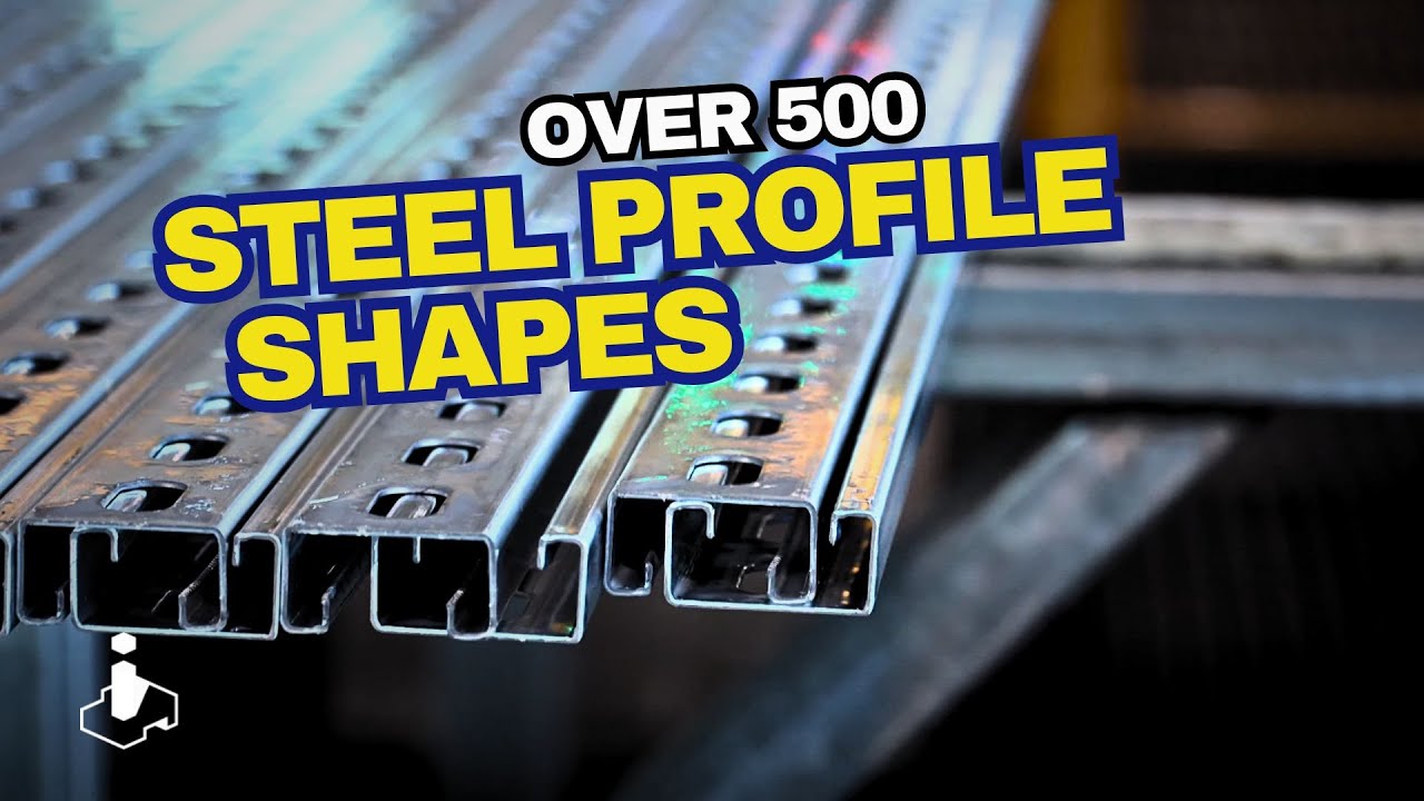 How Are STEEL PROFILES Made? | Angle Bars, C-Channels, U-Profiles - YouTube