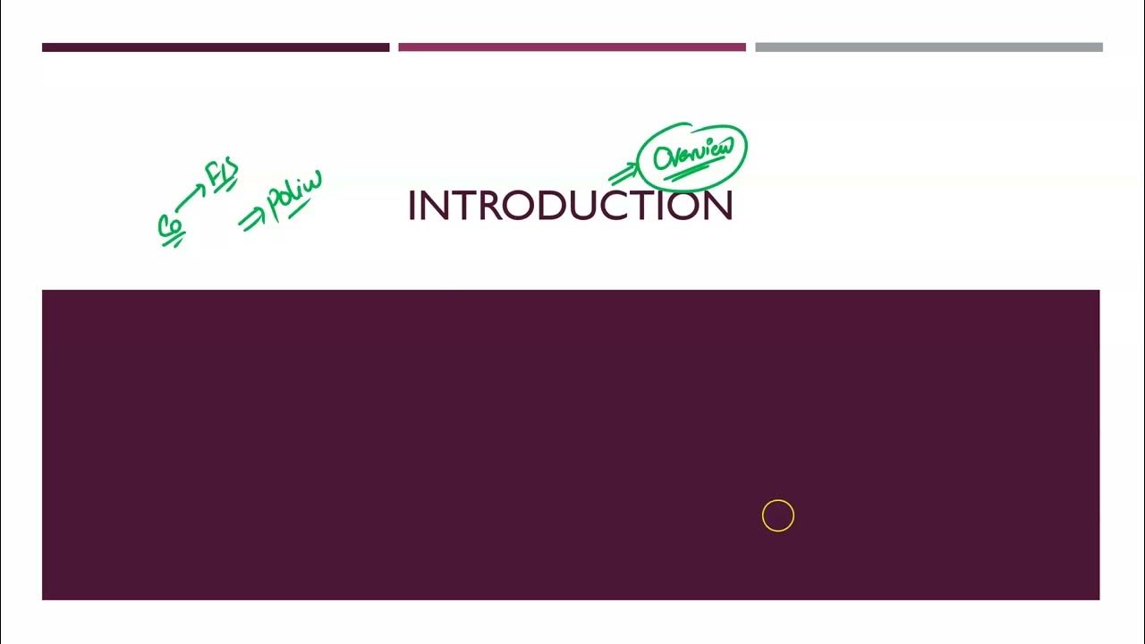 Video 1 Introduction to Framework - YouTube