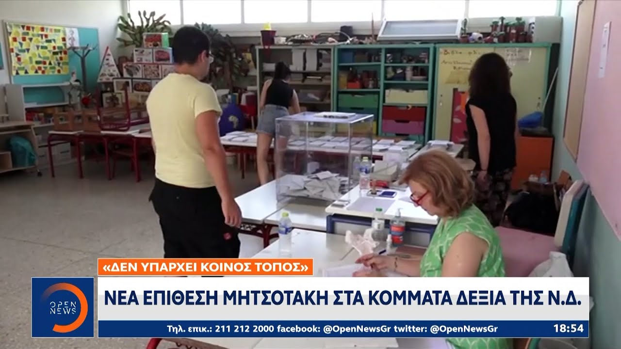 Νέα επίθεση Μητσοτάκη στα κόμματα δεξιά της Ν.Δ. | Κεντρικό Δελτίο ...