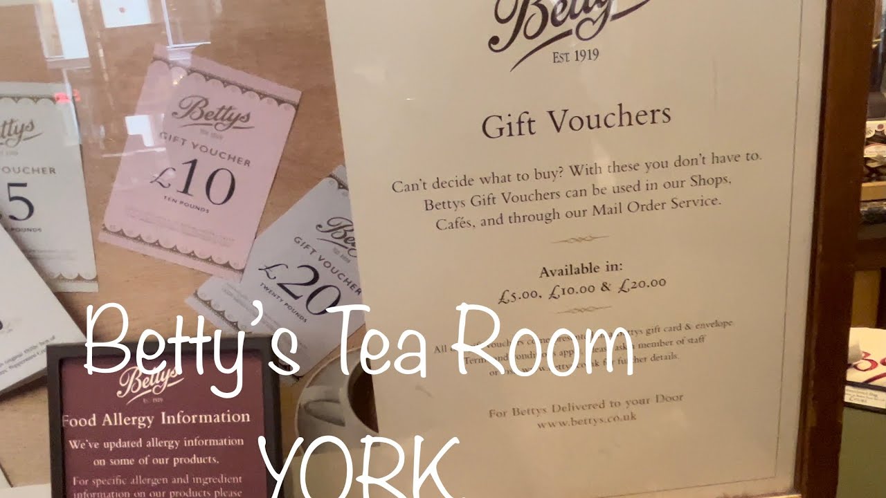 Betty’s Tea Room for traditional afternoon tea. - YouTube