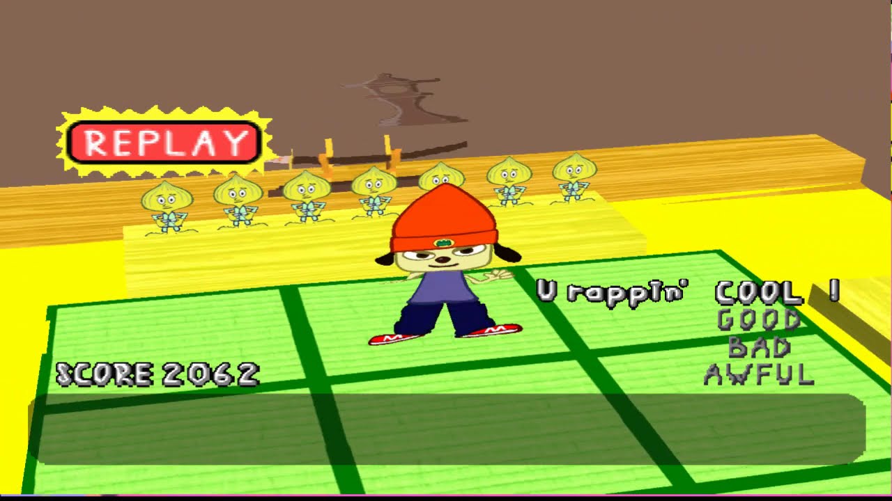 PaRappa The Rapper: Remixes from PSP version modded to PS1 version ...
