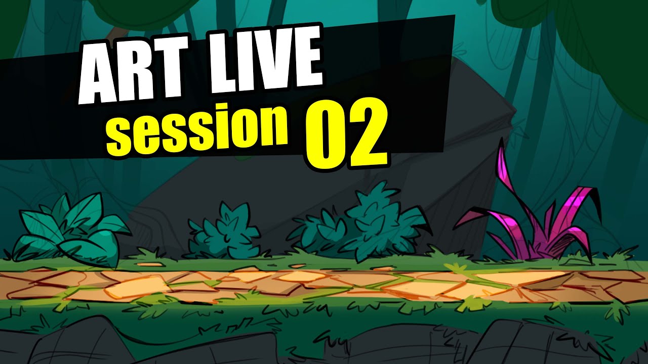 Live Streaming Platformer Art! - YouTube