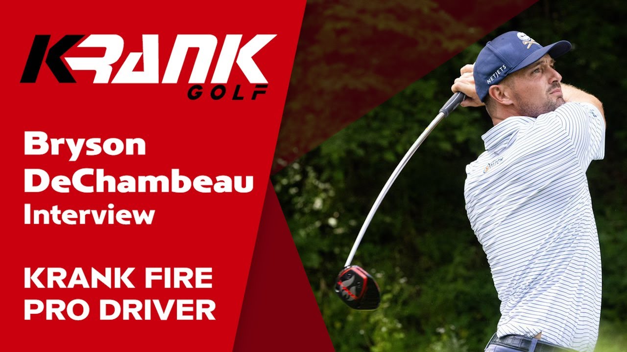Bryson DeChambeau interview with Feherty talks about hitting the Krank ...