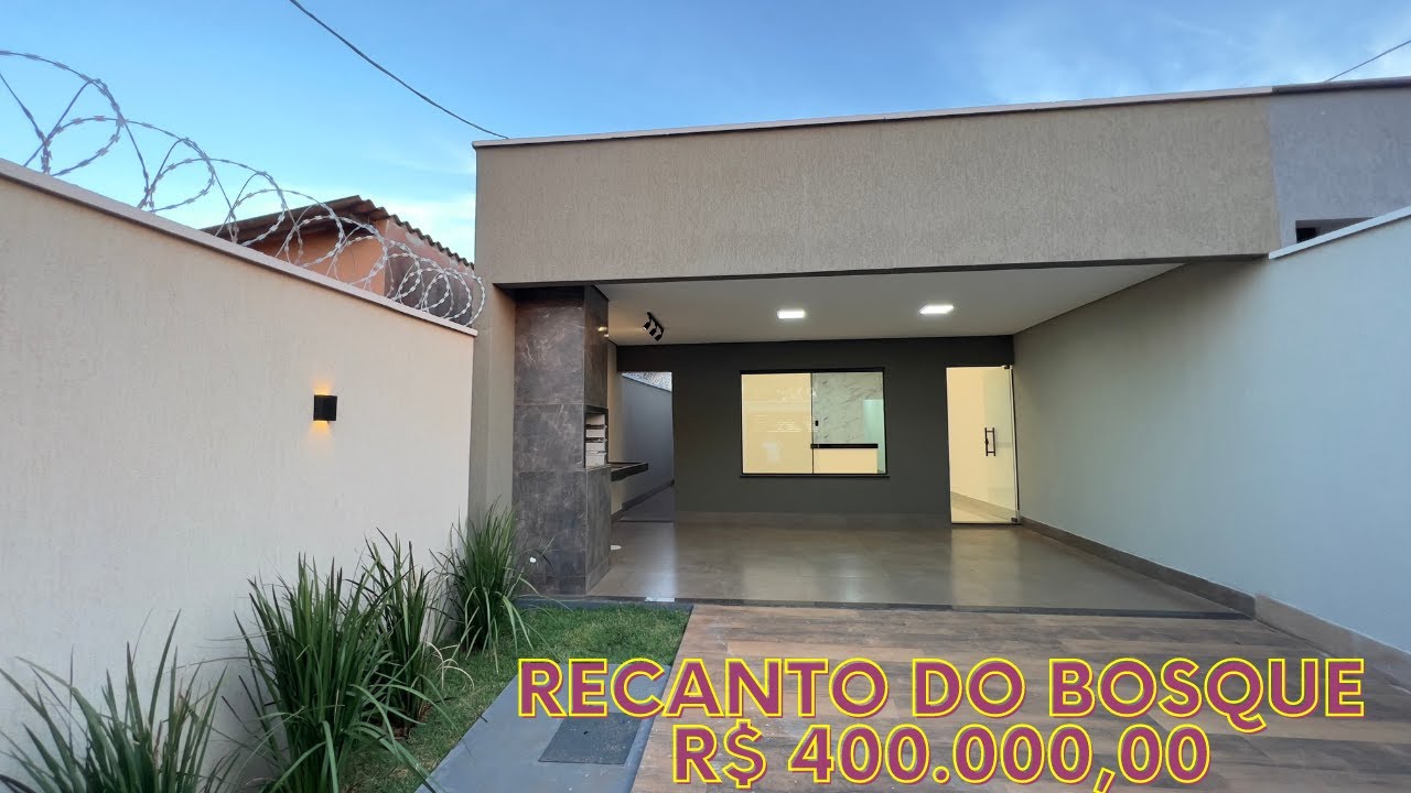 Casa Venda: Recanto do Bosque - Goiânia/GO - YouTube