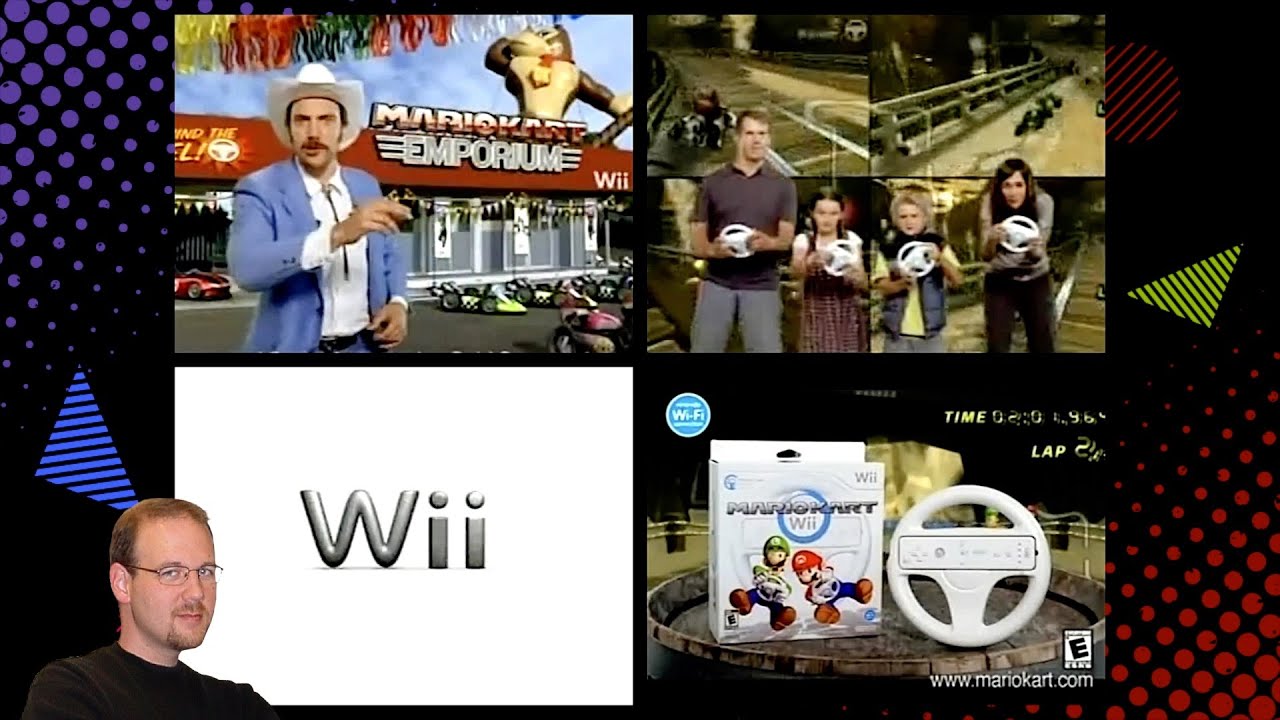 Retro 2008- Mario Kart Wii Ad - Mario Brothers - Nintendo - Cable TV ...