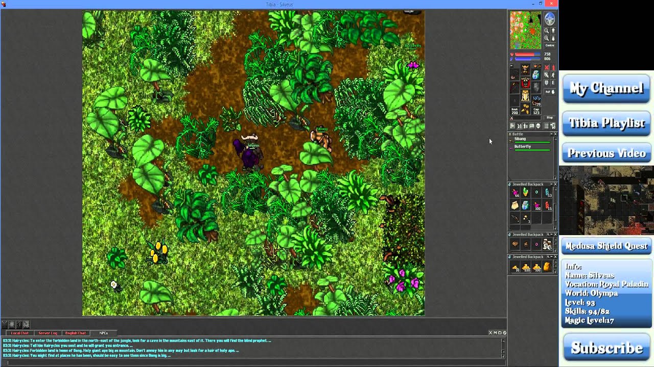 Let's Play Tibia: Ape City Quest Part 2 of 3 (ENG) - YouTube