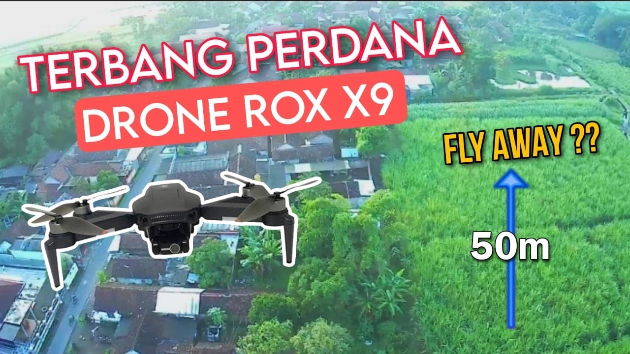 Tes Terbang Perdana Drone Rox X9 - YouTube