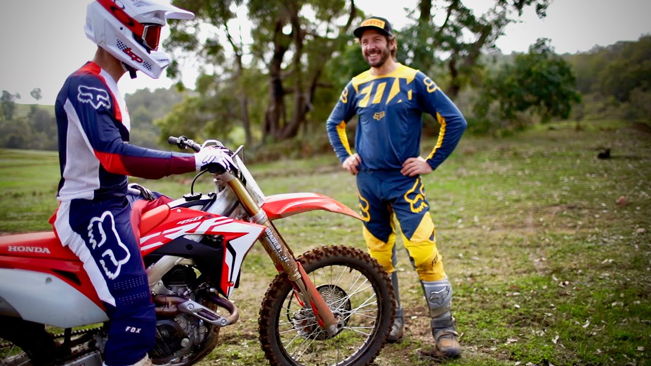 DIRT KITCHEN 4. HONDA CRF450R with Lee Hogan - YouTube