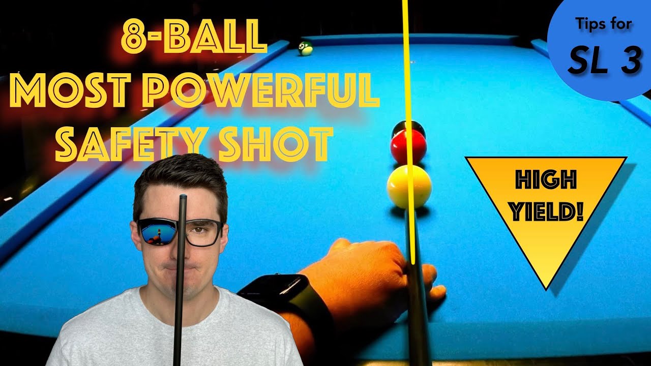 8-Ball Safety shot you MUST know as a beginner! Quick Tip! - YouTube