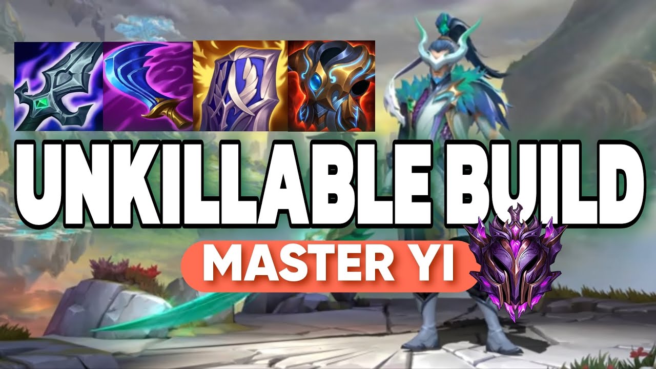 You cant die with this build on Master Yi.. Wildrift Master Gameplay ...