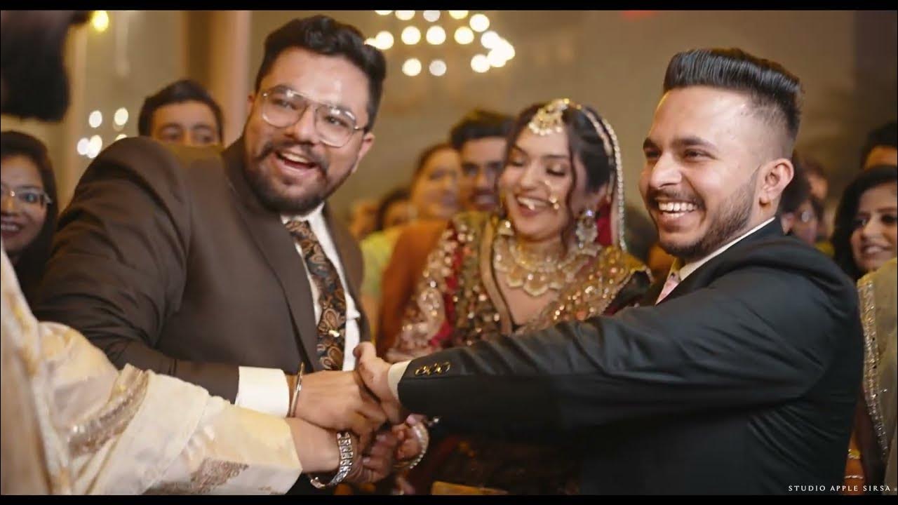 Best Cinematic Wedding Highlight Video 2024 || AKSHAY & ANKITA || Studio Apple Sirsa | India ...