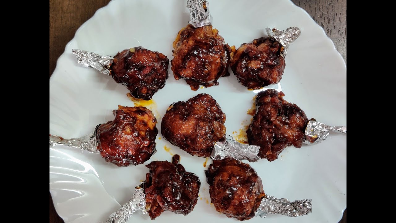 Chicken Lollipop || Easy Chicken Starter || Tasty Indo-Chinese Chicken ...