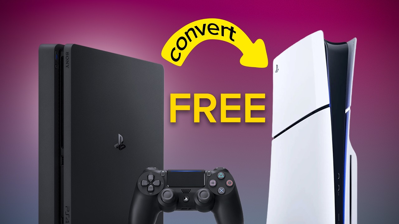 Convert PS4 to PS5 for FREE - YouTube