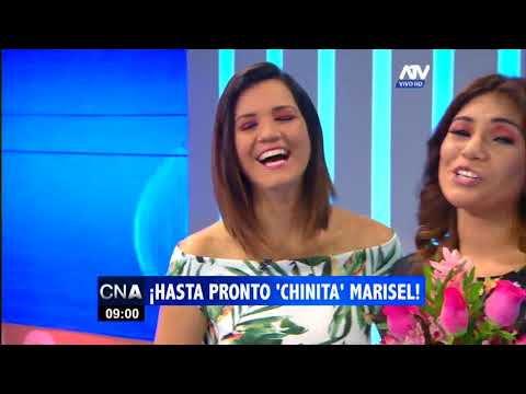 Fin de una etapa: Marisel Linares se despidió de ATV (05.01.2018)