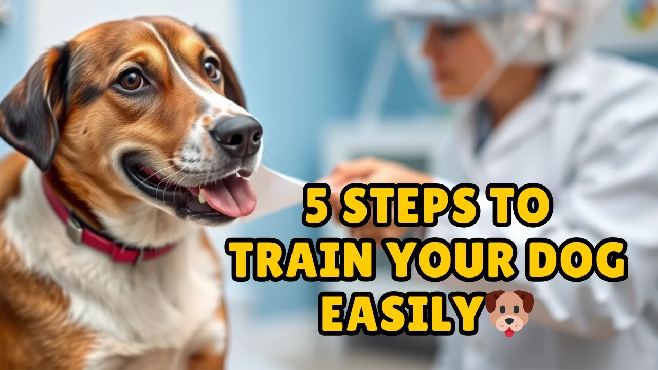 5 steps to train your dog easily🐶 | "Dog Training for Beginners ...