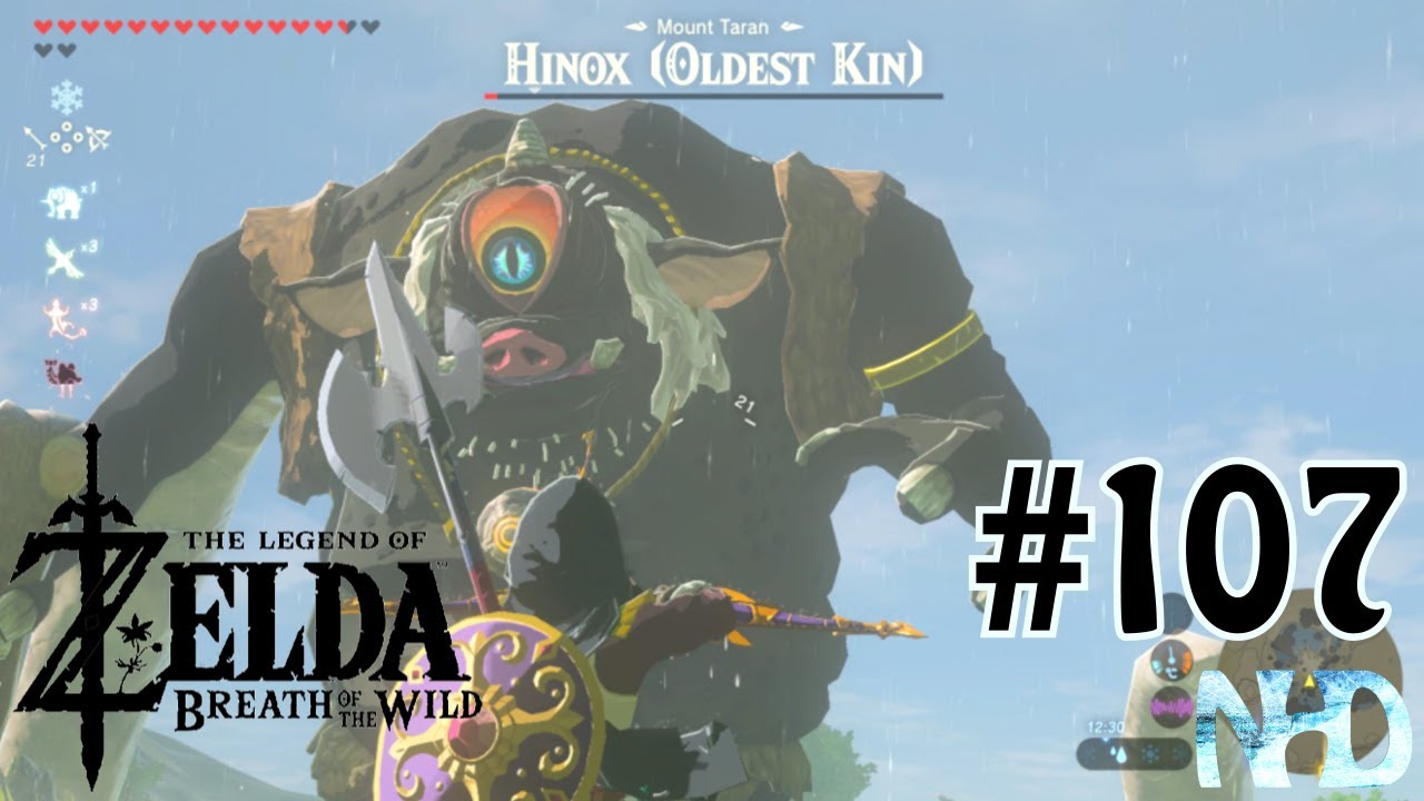Let's Play The Legend of Zelda: Breath of the Wild (pt107) Three Giant ...