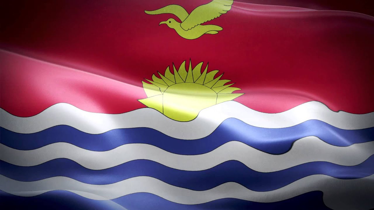 Kiribati anthem & flag FullHD / Кирибати гимн и флаг - YouTube