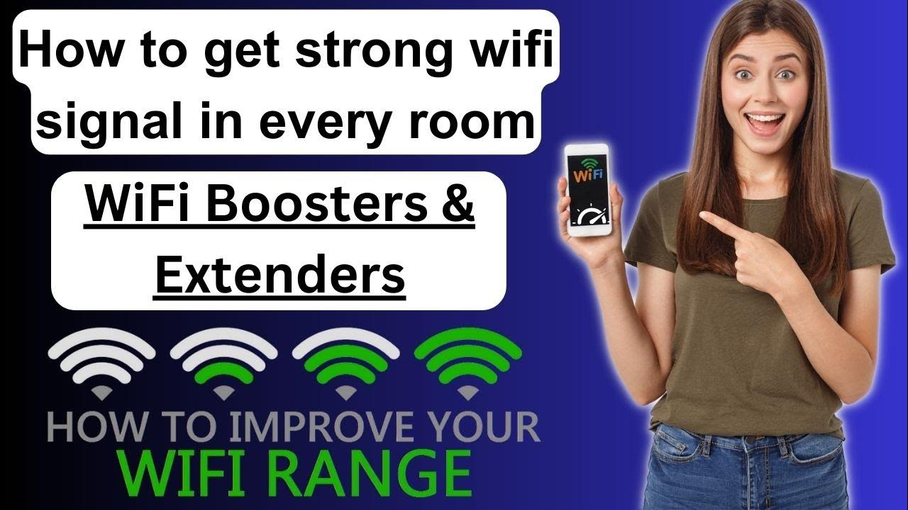 How to Fix Low WIFI Signal Range || Extend WIFI range at home with ...