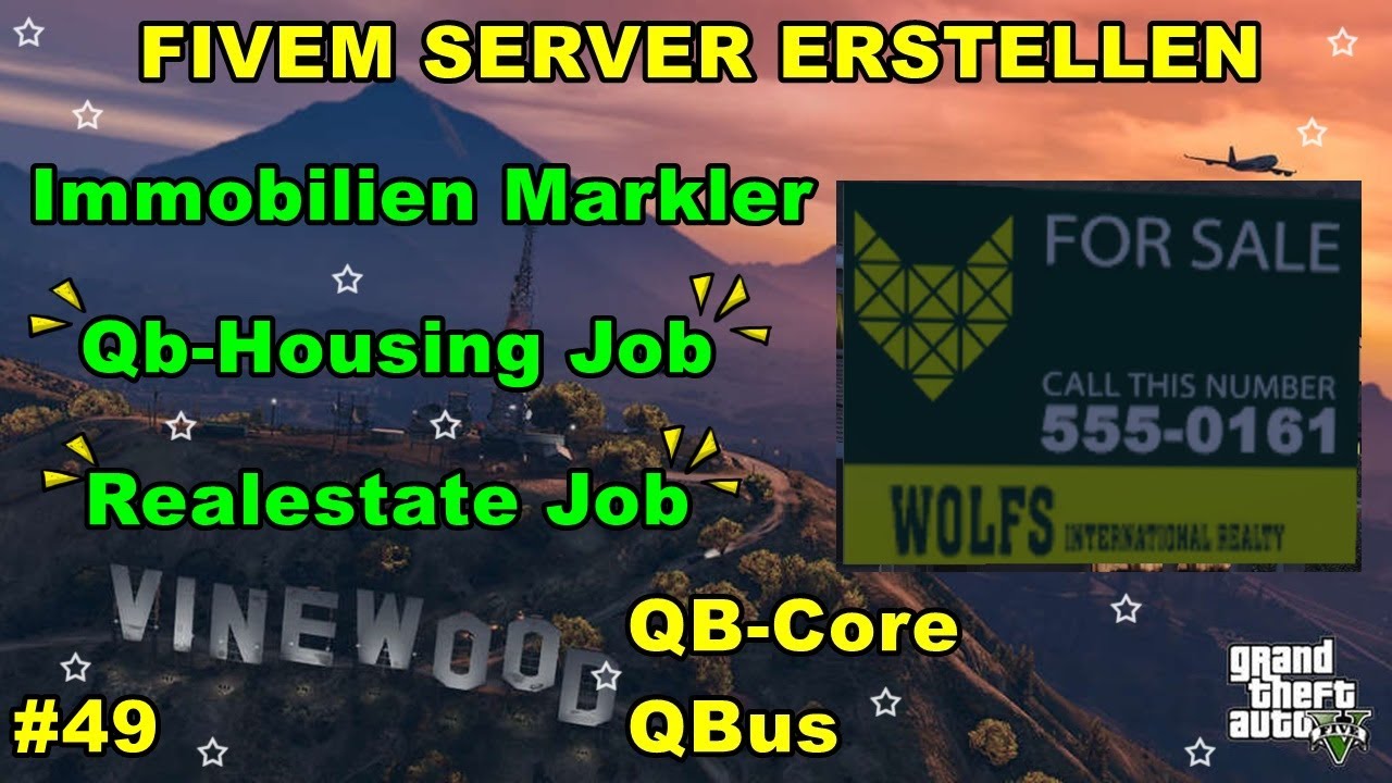 Fivem Server Erstellen Qb Core Qb Housing Job Realestate Job 49