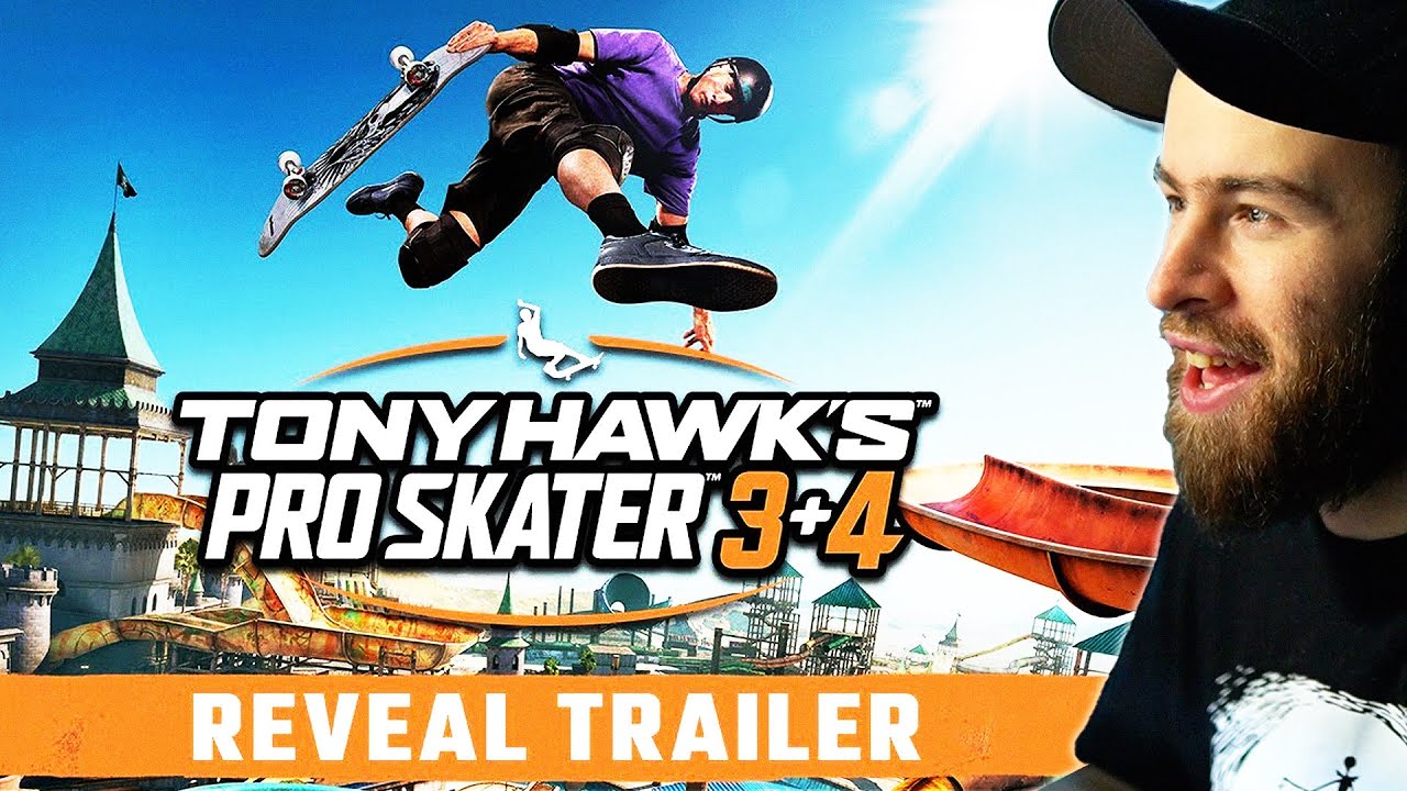 Tony Hawk's Pro Skater 3+4 Reveal Trailer REACTION! - YouTube
