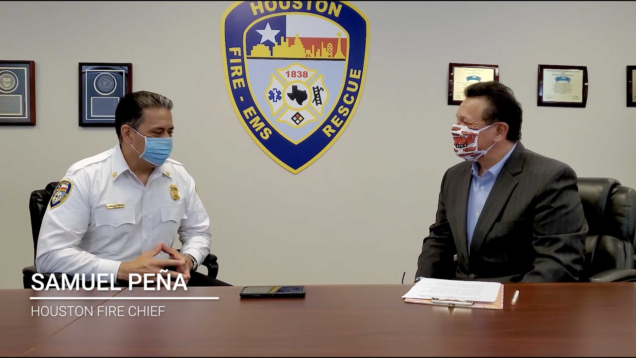 Exclusive Interview: Houston Fire Chief Samuel Peña | Que Onda Magazine ...
