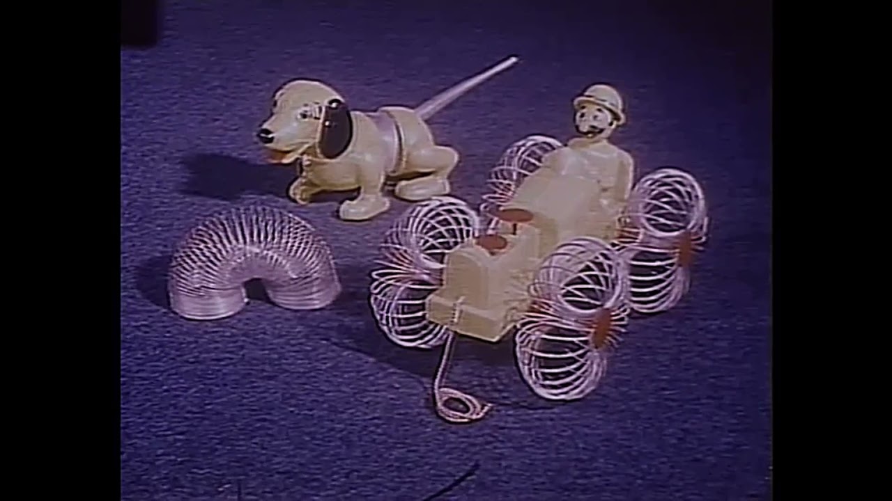 "It's Slinky, It's Slinky" vintage Slinky toy commercial early 1970's ...