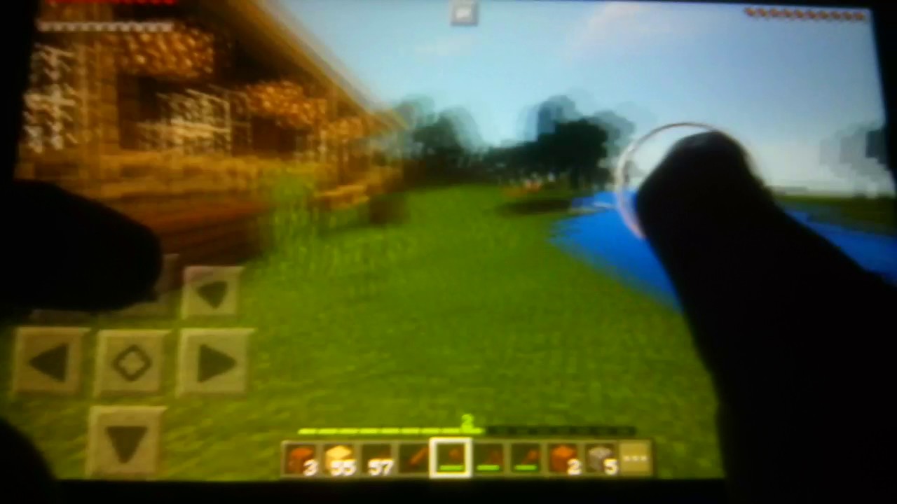 La primera vez que juego minecraft en un tablet - YouTube