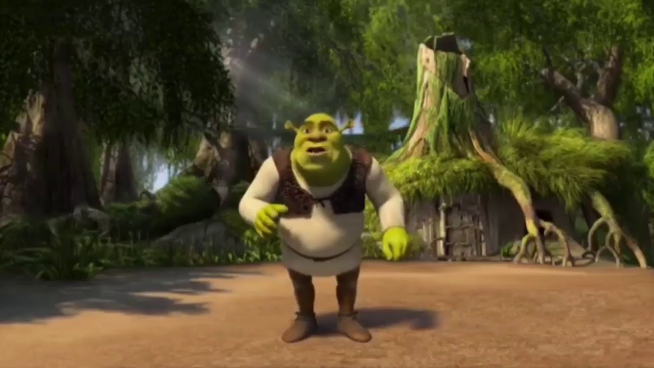 shrek hears something in the wild - YouTube