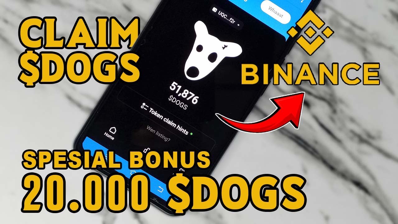 Cara Deposit $DOGS ke Binance | Withdraw Airdrop DOGS ke Binance Tanpa ...