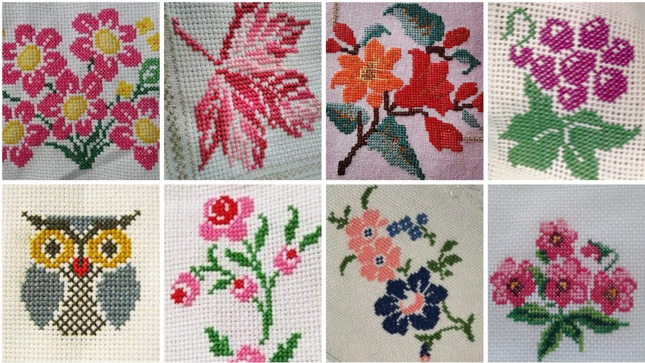 Very Beautiful & Stunning Cross stitch patterns ideas - YouTube