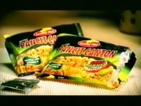 Lucky Me! Pancit Canton Chili-Mansi 30s - Philippines, 2004 - YouTube