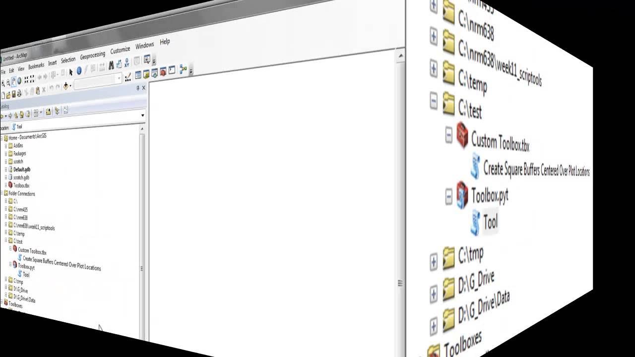 Week 12: Python Toolboxes in ArcGIS - YouTube