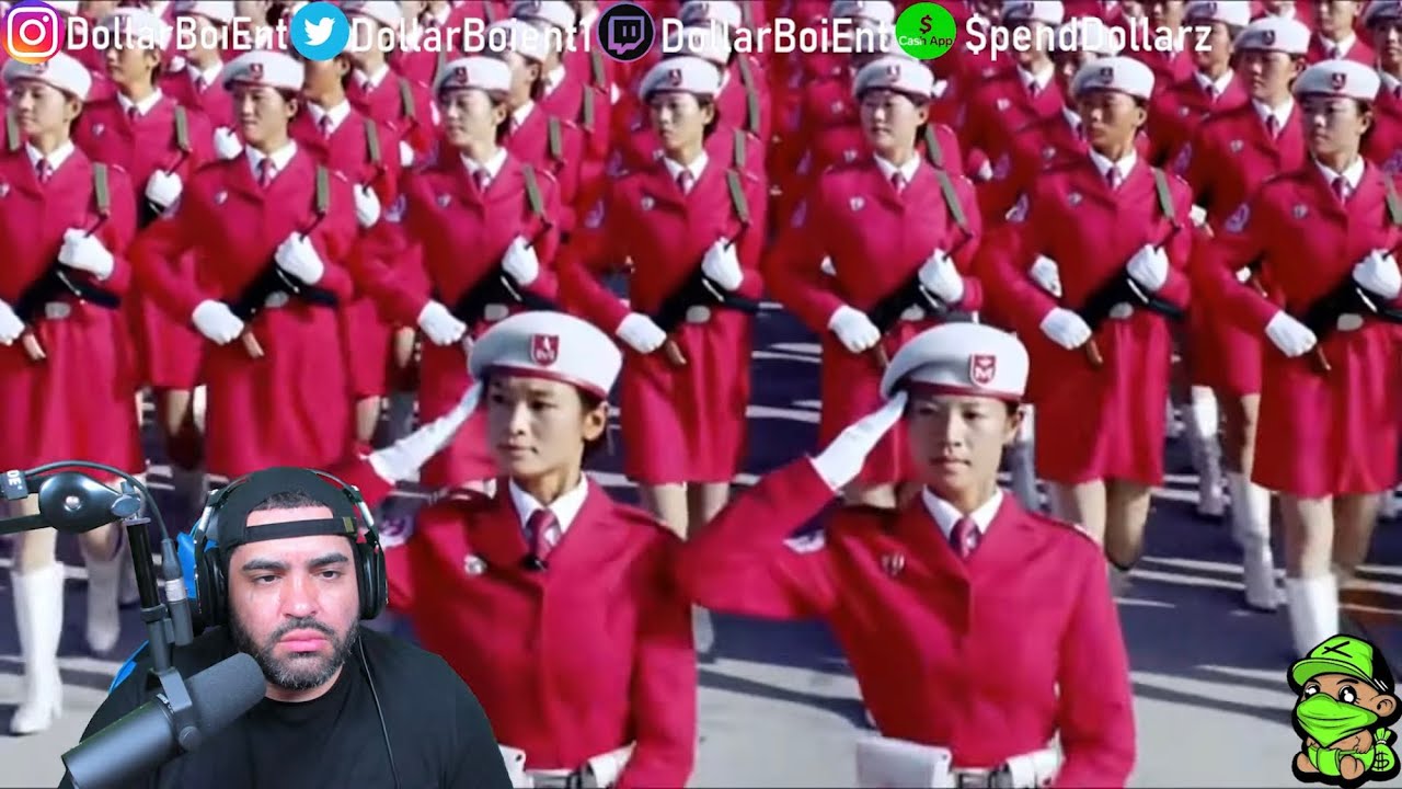 AMERICAN REACTS | Chinese Army - The Best Hell March 60th Anniversary ...