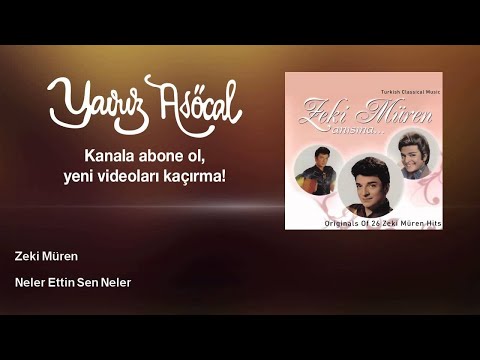 Zeki Müren - Neler Ettin Sen Neler